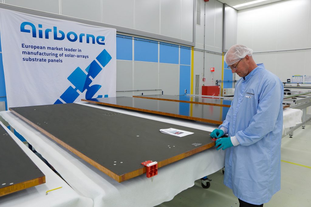 Why delivering Jason-CS-A solar-array substrate panels to SpaceTech ...