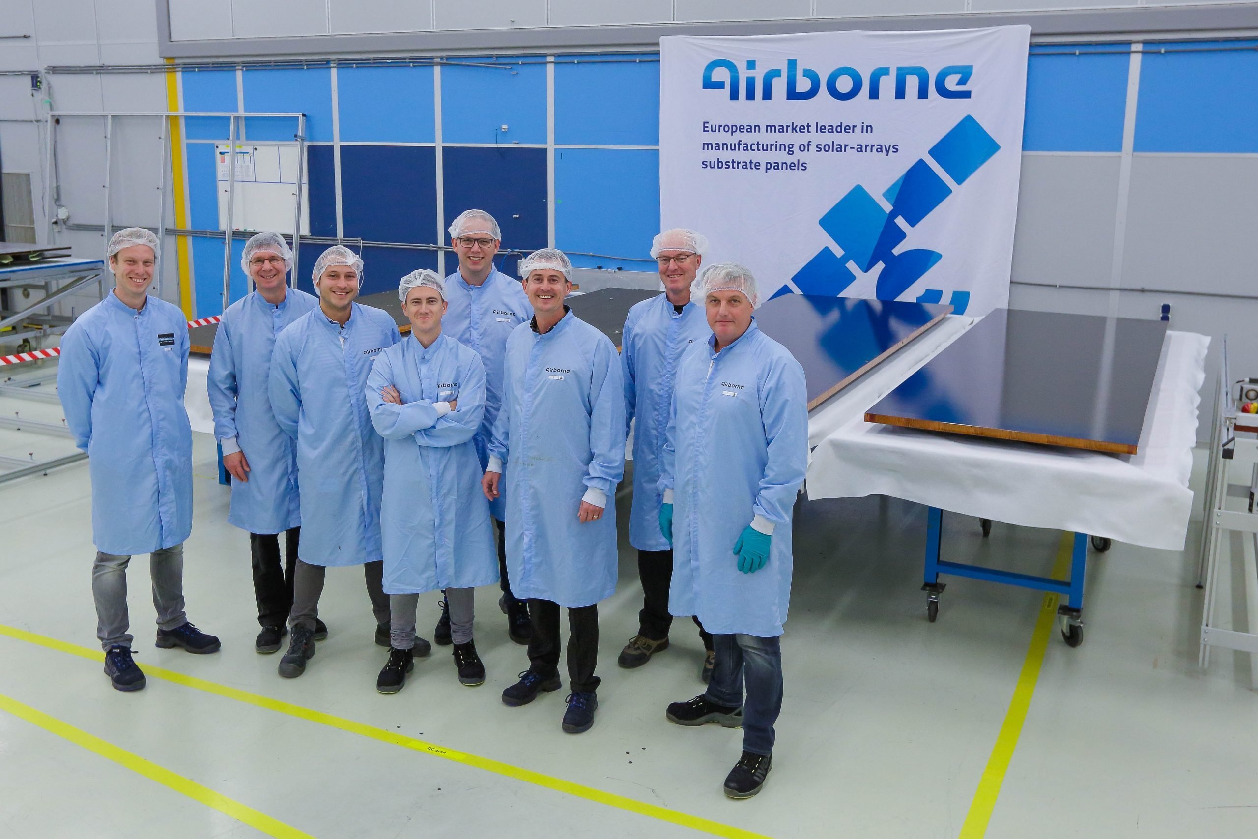 Airborne delivers Jason-CS-A solar-array substrate panels to SpaceTech ...